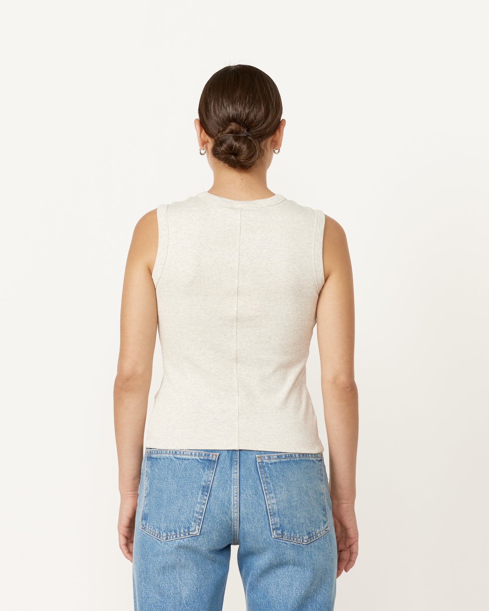 Esme Tank in Heather Grey – Mohawk General Store