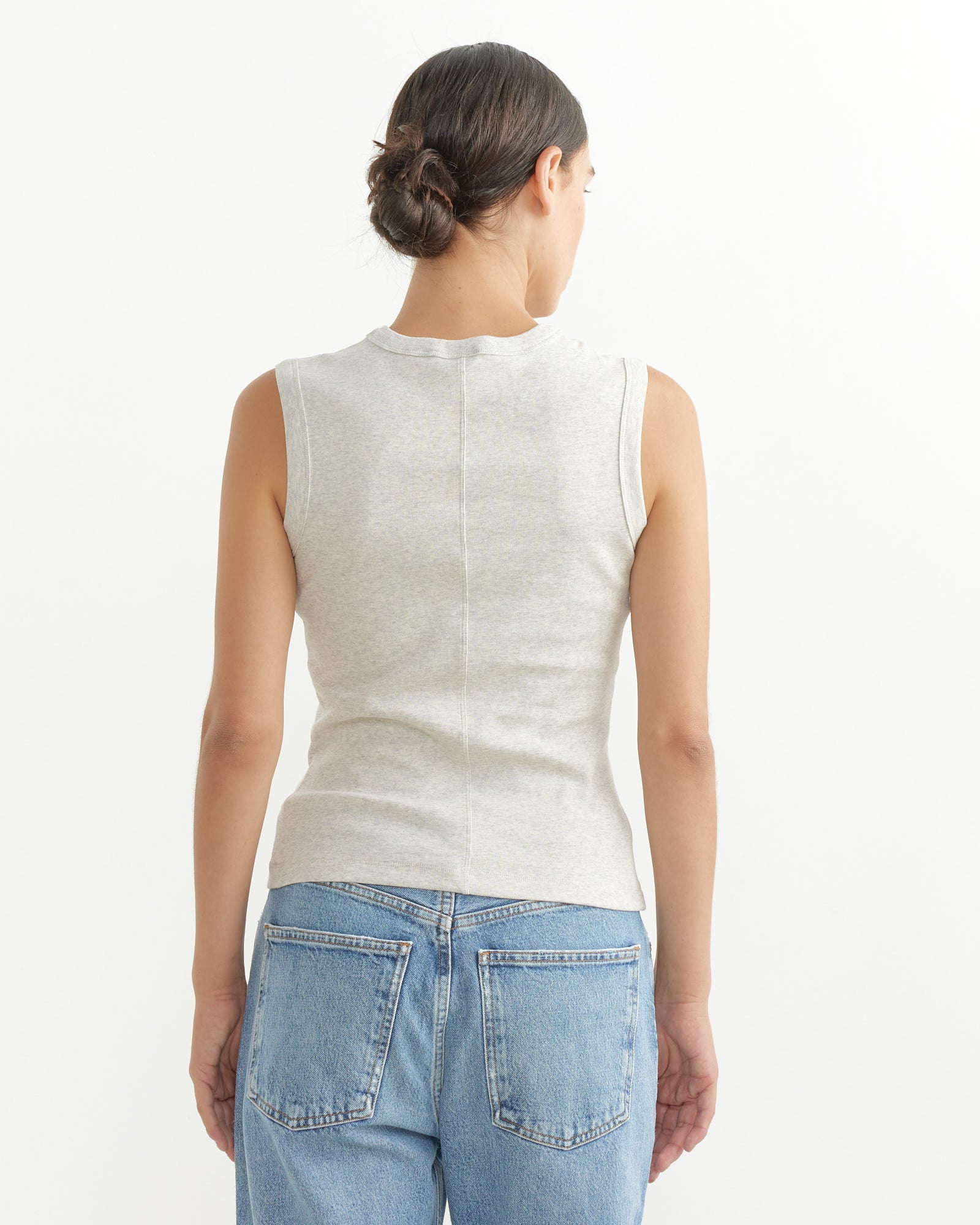 Esme Tank in Heather Grey – Mohawk General Store