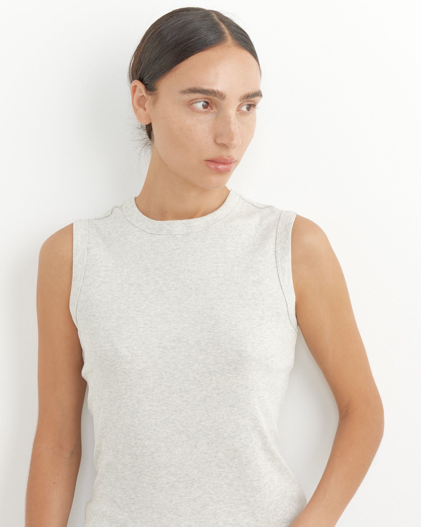 Esme Tank in Heather Grey – Mohawk General Store