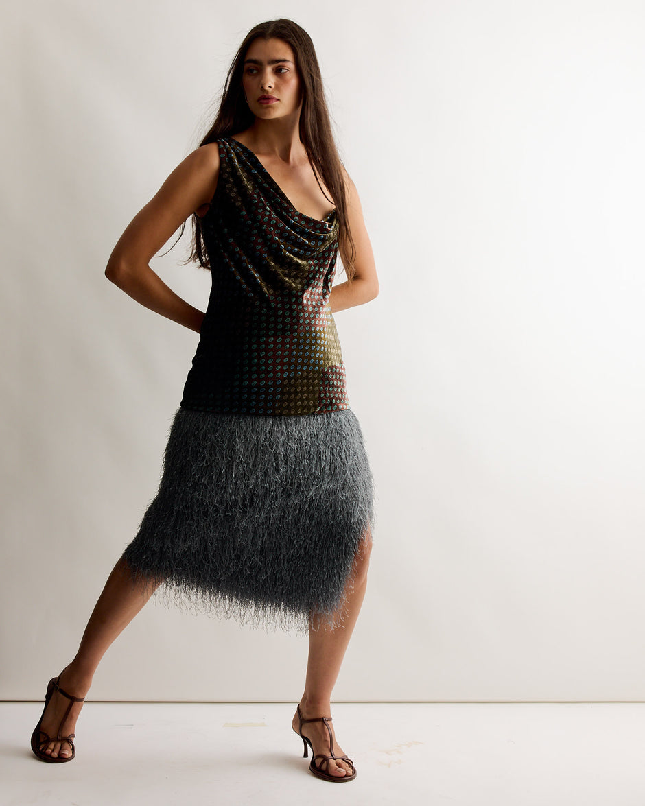 Gitte Floral Appliqué Mary Jane Sneaker