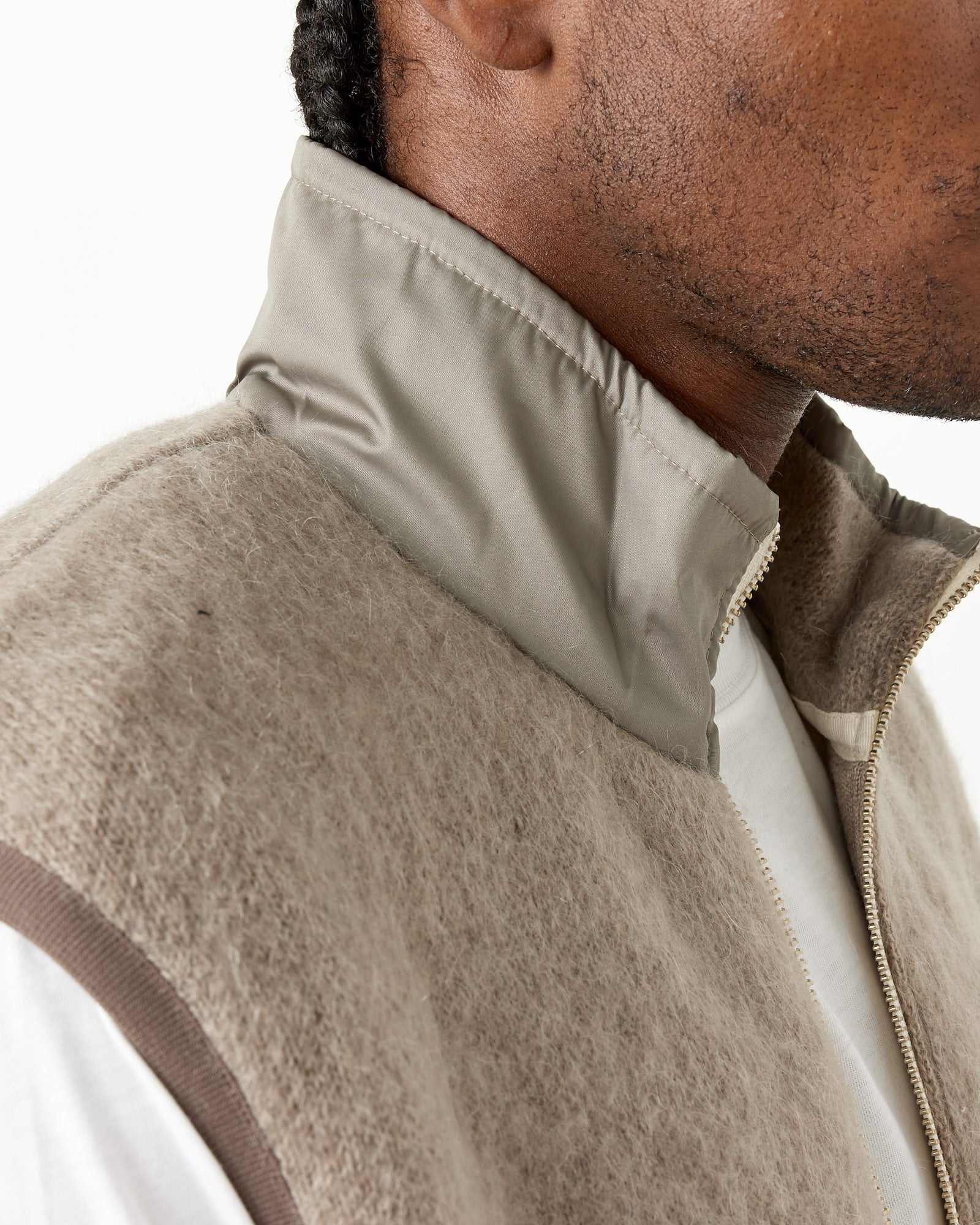 Zip-Up Mohair Vest – Mohawk General Store